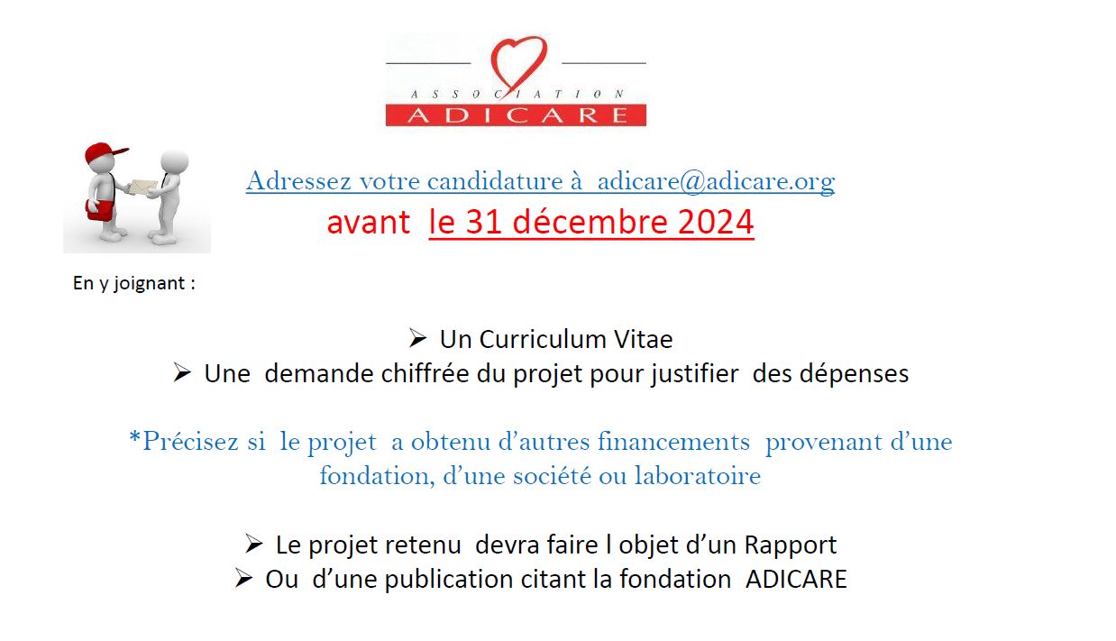 Association Adicare - Page d'accueil